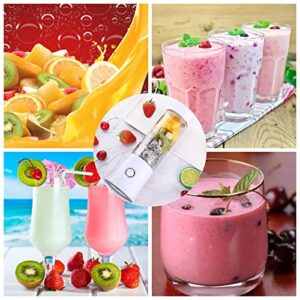 Portable Blender, Fresh Juice Blender Bottles Upgrading 480ML 6 Blades, Blender for Shakes and Smoothies