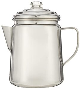 coleman 12-cup stainless steel coffee percolator