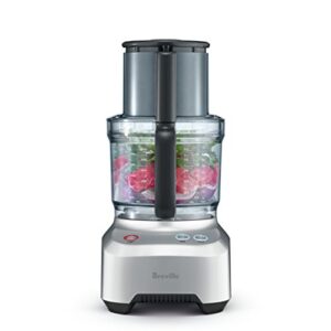 breville sous chef 12 cup food processor, silver, bfp660sil