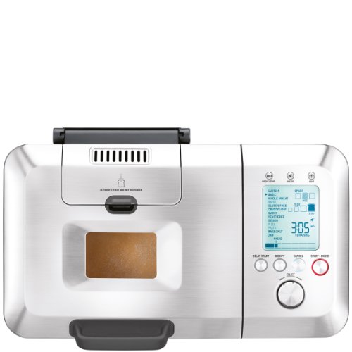 Breville Custom Loaf Bread Maker, Brushed Stainless Steel, BBM800XL