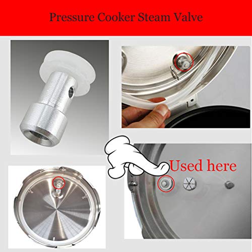 Pressure Cooker Steam Valve Universal Floater and Sealer for Pressure Cookers XL,YBD60-100,PPC780,PPC770,PPC790 (Floater and Sealer 11 Pcs)