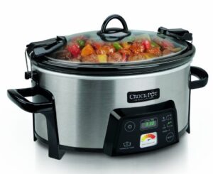 crock-pot sccpcts605-s cook travel serve 6-quart programmable slow cooker