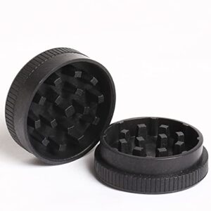 grinder lebensfreude portable lightweight 2.2inch biodegradable (black)