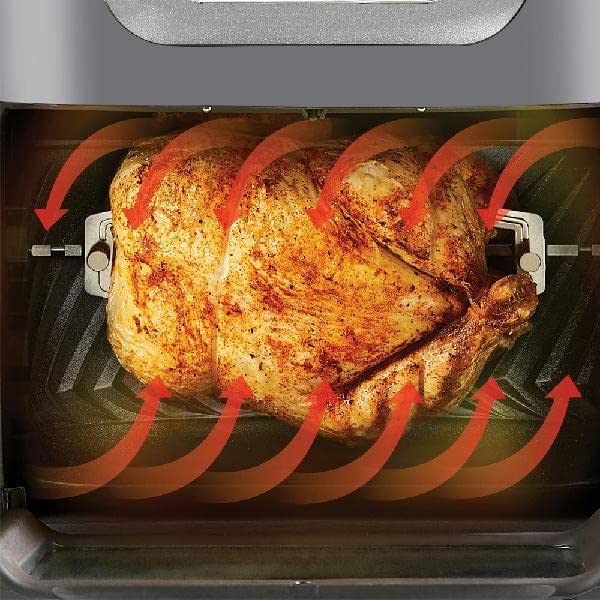 PowerXL 10 QT Vortex Air Fryer Pro Oven, Digital Slate