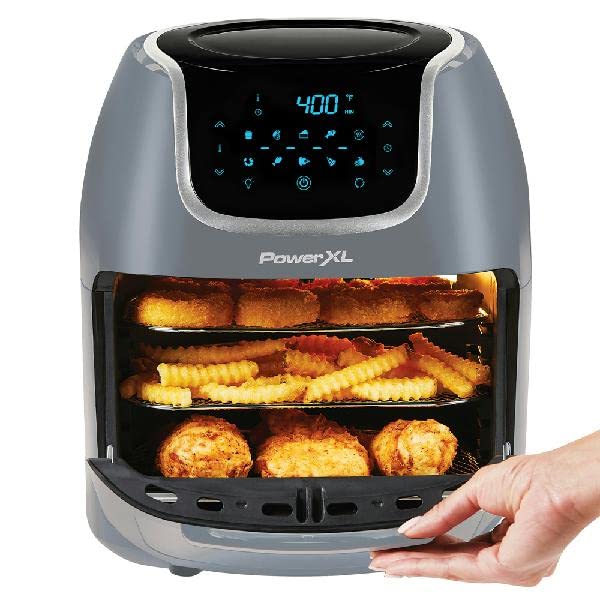 PowerXL 10 QT Vortex Air Fryer Pro Oven, Digital Slate