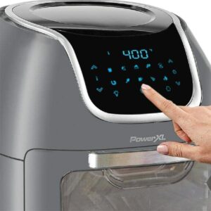 PowerXL 10 QT Vortex Air Fryer Pro Oven, Digital Slate