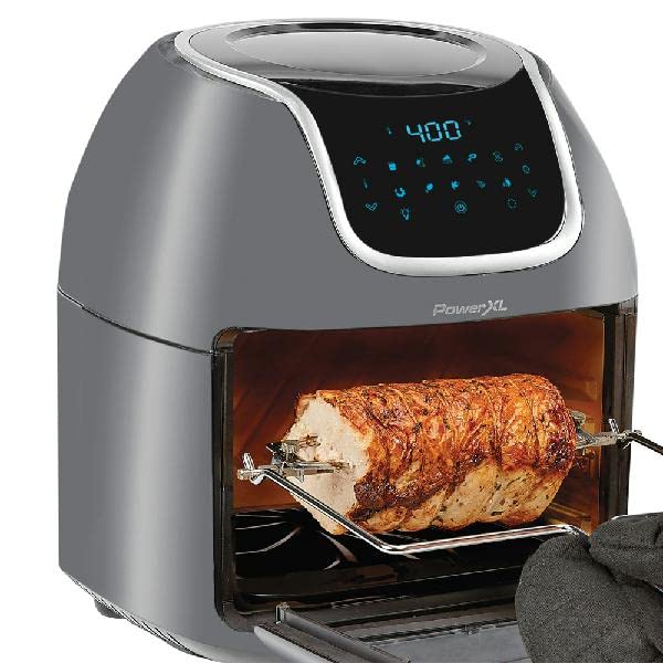 PowerXL 10 QT Vortex Air Fryer Pro Oven, Digital Slate