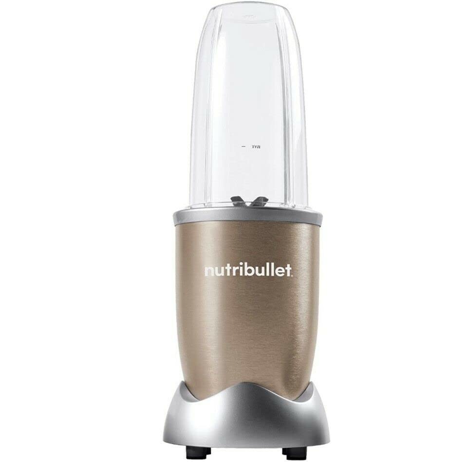 NutriBullet Pro - High-Speed Blender/Mixer System with Hardcover Recipe Book Included (900 Watts) (Renewed)