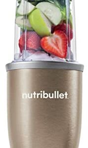 NutriBullet Pro - High-Speed Blender/Mixer System with Hardcover Recipe Book Included (900 Watts) (Renewed)