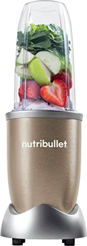 NutriBullet Pro - High-Speed Blender/Mixer System with Hardcover Recipe Book Included (900 Watts) (Renewed)