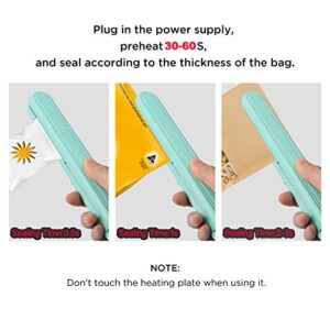 Hand-held Heat Sealer for Food Plastic Bags, Portable Mini Sealing Machine for Mylar Aluminum Foil Packaging Bag