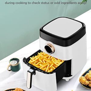 Air Fryer, Airfryer Oven Large Air Fryer 1700W 8-in-1 with Touch Screen Air Fryers Detachable Dishwasher Safe Nonstick Basket Freidora de Aire 36 Recipes BPA & PFOA Free 5.8 QT White Air Fryer