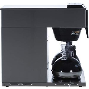 BUNN VP17-3, 12-Cup Low Profile Pourover Commercial Coffee Maker, 3 Lower Warmers, 13300.0003