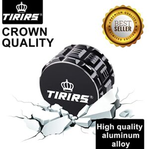 TIRIRS Large Grinder for Spice (3", Black)