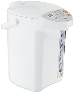 zojirushi micom water boiler and warmer, 169 oz/5.0 l, white