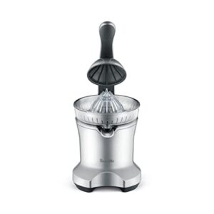 breville bcp600sil citrus press motorized juicer, silver