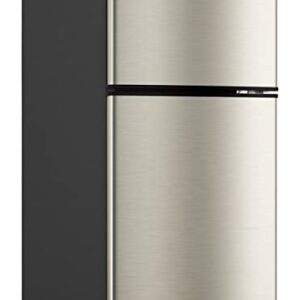 Bodare Mini Fridge with Freezer Quiet: 3.2 Cu.Ft Mini Refrigerator with 2 Doors - Small Refrigerator Energy-Efficient Compact Refrigerator - Small Fridge for Bedroom Dorm Office Apartment (Champagne)