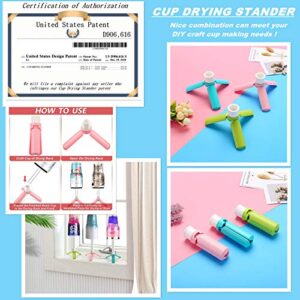 Double 2 Cup Turner Spineer for Crafts,Epoxy Resin 2 Tumbler Spinner Machine Kit,DIY Glitter Epoxy Tumblers