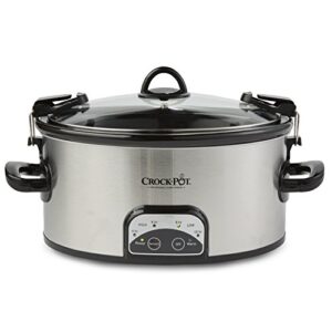 crock-pot sccpvl605-s, 6 qt, stainless