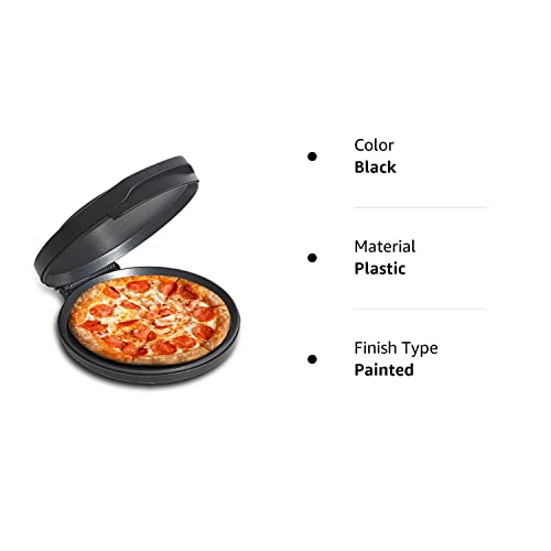 Commercial Chef CHQP12R 12 inch Countertop Pizza Maker