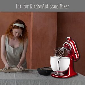 Wire Whip Compatible with KitchenAid KSM150 Artisan Series Stand Mixer, Stainless Steel Assecories Attachment Whisk for Kitchen Aid KSM150 Tilt-Head Stand Mixer.