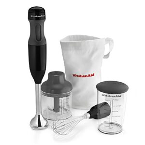 kitchenaid 3-speed onyx black immersion blender