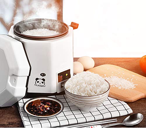 DCIGNA 1.2L Mini Rice Cooker, Electric Lunch Box, Travel Rice Cooker Small, Removable Non-stick Pot, Keep Warm Function, Suitable For 1-2 People - For Cooking Soup, Rice, Stews, Grains & Oatmeal