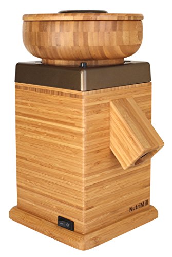 NutriMill Harvest Stone Grain Mill, 450 Watt - Gold