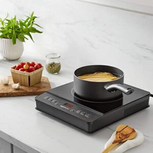 Amazon Basics 1800W Portable Induction Cooktop Burner