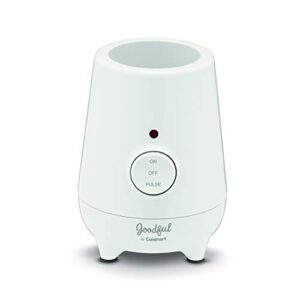 Goodful by Cuisinart CB300GF Compact To Go Countertop Blender, White