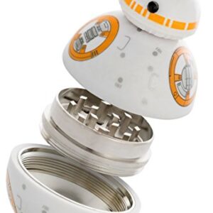 Star Wars Spice Grinder, BB-8 Grinder ,Perfect Size 2", 3 Piece Spice Grinders