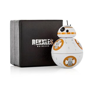 Star Wars Spice Grinder, BB-8 Grinder ,Perfect Size 2", 3 Piece Spice Grinders