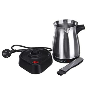 wltk coffee make 500ml stainless steel separated italian mocha pot greek turkish electric coffee pot portable espresso machine 220v