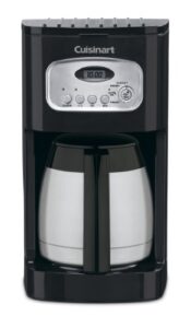 cuisinart dcc-1150bkfr 10 cup thermal coffee maker, black (renewed)