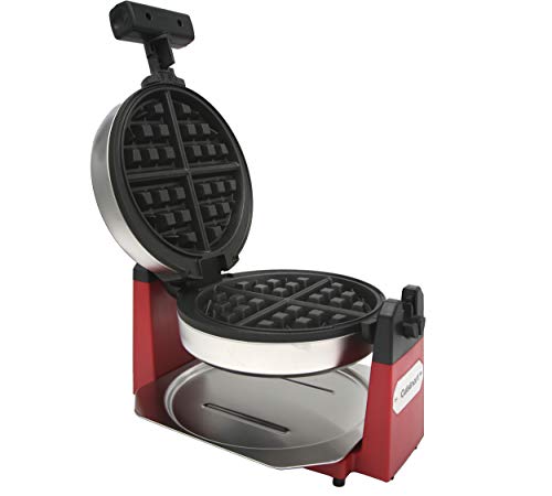 Cuisinart WAF-F10R Maker Waffle Iron, Single, Red