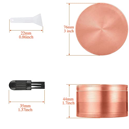 Spice Grinder 3 in (Rose Gold)