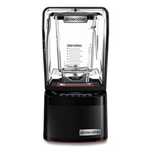 blendtec professional 800 blender with wildside+ jar (90 oz), sealed sound enclosure, industries strongest and quietest professional-grade power, 11-speed touch slider, self-cleaning, black