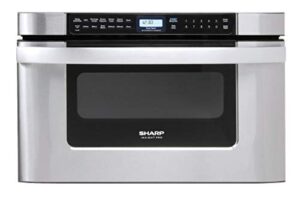 sharp kb-6524ps 24-inch microwave drawer oven, 1.2 cu. ft., stainless steel