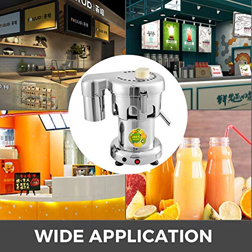 VBENLEM Commercial Juice Extractor Heavy Duty Juicer Aluminum Casting and Stainless Steel Constructed Centrifugal Juice Extractor Juicing both Fruit and Vegetable