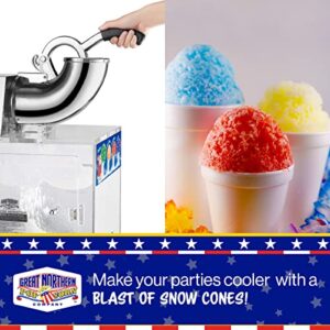 6058 Great Northern Polar Blast Acrylic Snow Cone Machine Snowcone Slush Maker