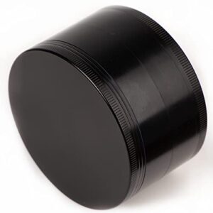 spice grinder 3 inch large grinder – black