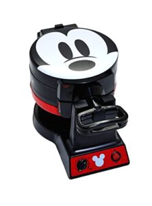 disney’s mickey mouse 90th anniversary double flip waffle maker