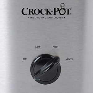 Crock-Pot SCCPVL600-S Crockpot, 6 Qt, Stainless