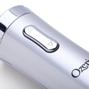 Ozeri Nouveaux Electric Wine Opener with Removable Free Foil Cutter, Refined Silver