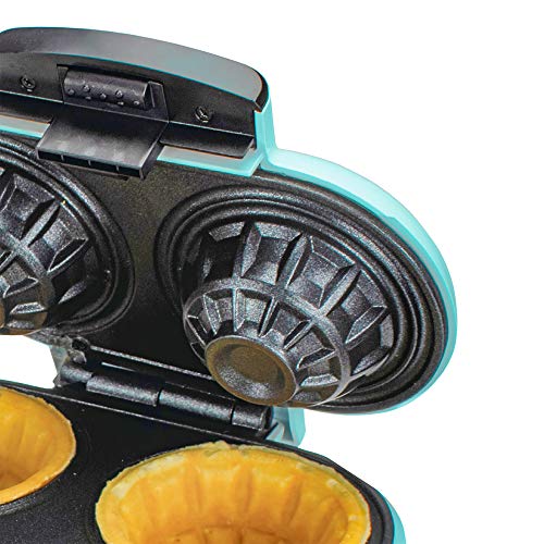 Brentwood Appliances TS-1402BL Double Waffle Bowl Maker, Standard, Blue