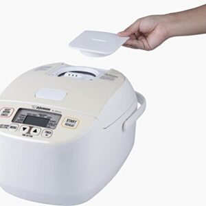 Zojirushi NL-DCC10CP Micom Rice Cooker & Warmer, 5.5 Cups, Pearl Beige