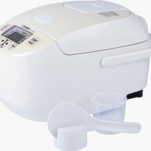 Zojirushi NL-DCC10CP Micom Rice Cooker & Warmer, 5.5 Cups, Pearl Beige