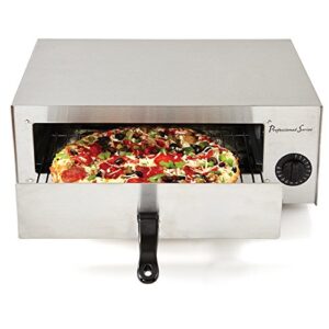 professional series ps75891 pizza oven baker and frozen snack oven, stainless steel