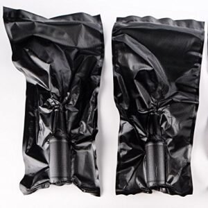 ShieldNSeal Vacuum Seal Rolls (All Black, 11" x 19.5')