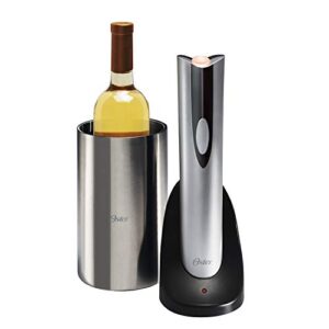 oster rechargeable and cordless wine opener with chiller